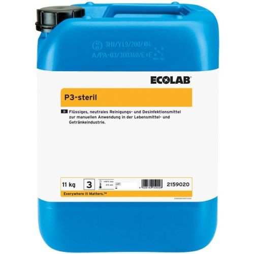 Ecolab P3-Steril desinfioiva puhdistusaine 11kg