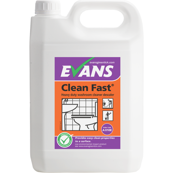 Evans Clean Fast hapan puhdistusaine saniteettitiloihin 750ml