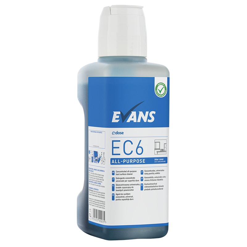 Evans EC6 yleispuhdistusaine 1L / Yleispuhdistusaineet